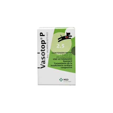 Vasotop P 2.50 de 28 Tabs.