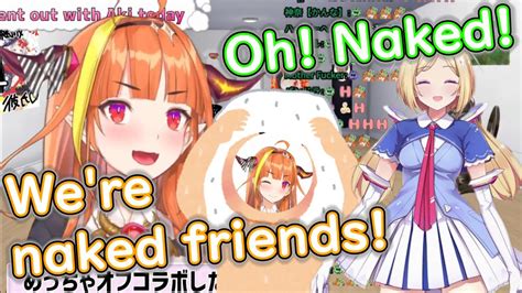Coco And Akirose Are Naked Friends Kiryu Coco Hololive Eng Sub