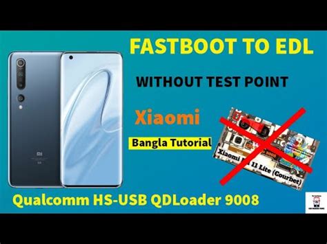 Fastboot To EDL Without Test Point Tool For Xiaomi Device S Support Bootloader Unlock Devices