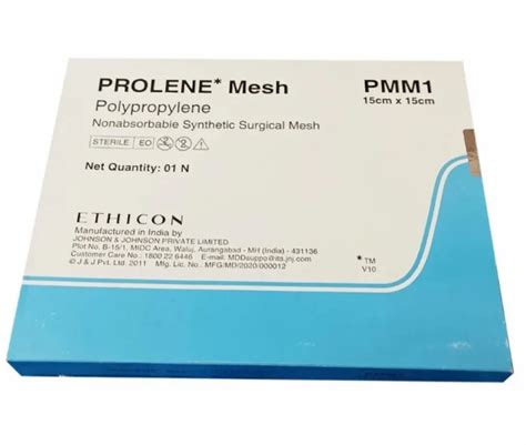 Prolene Polypropylene Hernia Mesh 15x15 Cm At ₹ 2000 Pack In Nagpur
