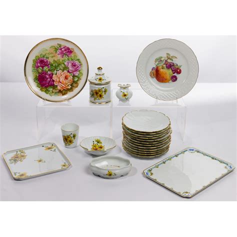 Porcelain Object Assortment Leonard Auction