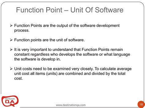 Functional Point Analysis Pptx Computer Software And Applications