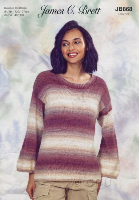 James C Brett Shhh Double Knit Pattern Leaflets