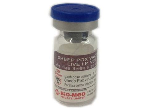 Sheep Pox Vaccinelive Attenuated 50 Dose