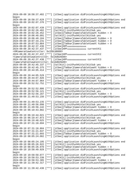 App Debug Log Pdf