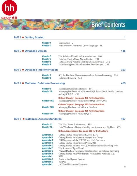 Database Processing Fundamentals Design And Implementation 15th