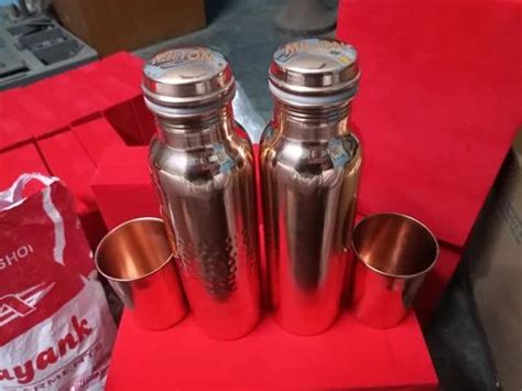 1000 Ml Copper Bottel At Rs 430piece In Moradabad Id 2852374232412