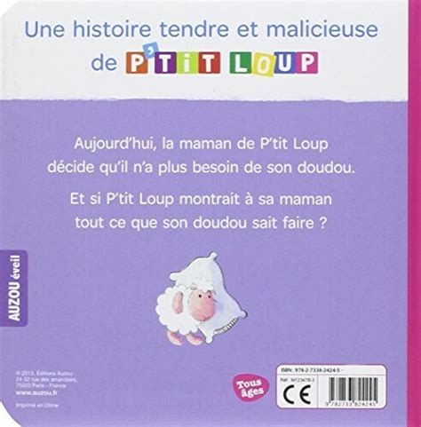 P Tit Loup Aime Son Doudou Un Jour Un Jeu