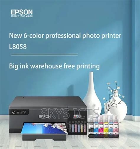 Epson L8058 6 Colour CSS A4 Wifi Printer In Achimota Printers