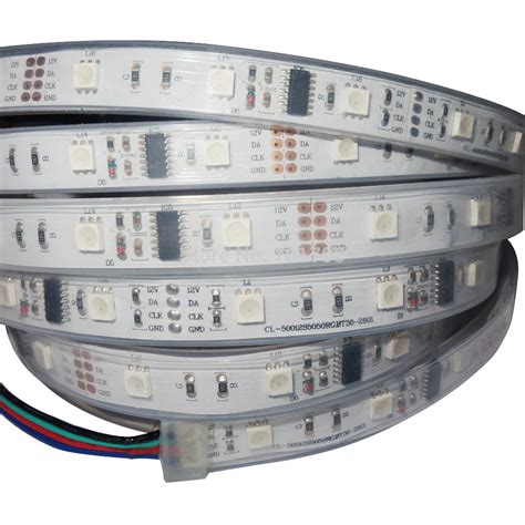 Aliexpress Com Buy M DC V WS Pixel Strip Leds M With Pcs Pixels WS IC
