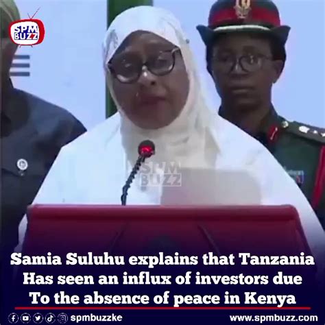 Abdiwahab Sheikh Abdisamad On Twitter Tanzanias President Her