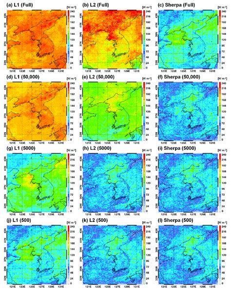 Spatial Distributions Of The Root Mean Square Errors Rmses For Sw