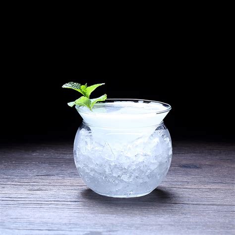 9oz Stemless Martini Glasses With Chiller Set Of 2 Glass Caviar