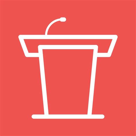 Podium Line Color Background Icon 16725202 Vector Art At Vecteezy