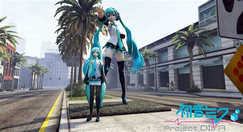Hatsune Miku Project DIVA Extend GTA5 Mods