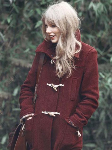 Taylor Swift Bound Seam Toggle Duffle Coat Iconic Jacket