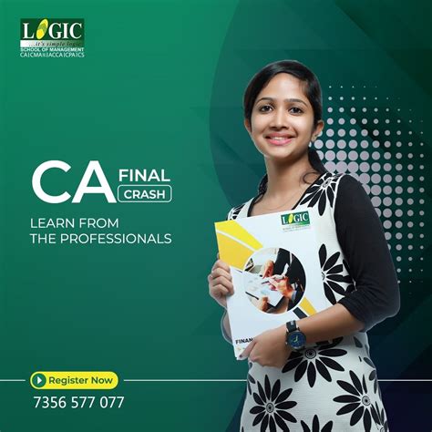 Ca Final Crash By Logic School Of Management Crash Course School