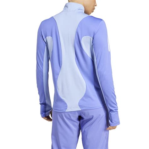 Adidas Otr Base Womens Running Shirt Blue Spark
