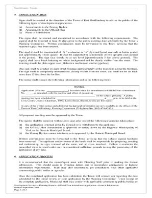 Fillable Online Minor Variance Application Form Fax Email Print