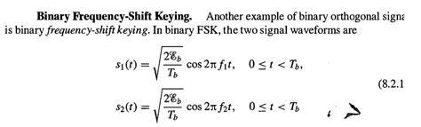 Solved Binary Frequency Shift Keying Is Binary