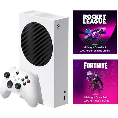 Xbox Series S 512gb Fortnite And Rocket League Bundle יבואן רשמי