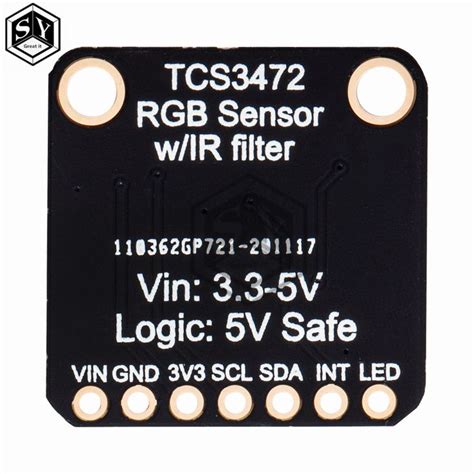 Tcs34725 Color Sensor Recognition Module Rgb Development Board Iic For Arduino Stm32 Laboratory
