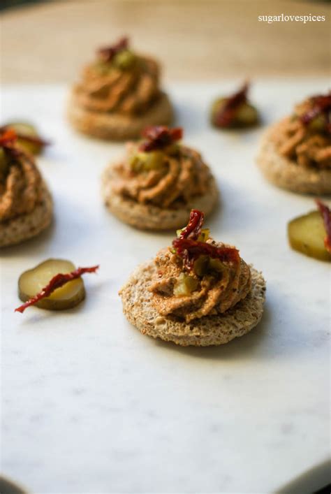 Fresh Salmon Mousse Canapés Sugarlovespices