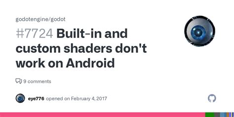 Built In And Custom Shaders Dont Work On Android · Issue 7724