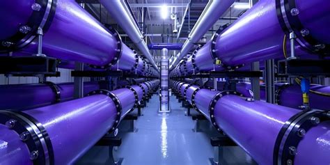 Biochar Filter Unit Cutaway Showing Water Filtration Process In Digital