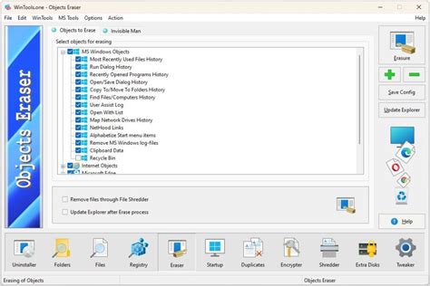 wintools one screen shots