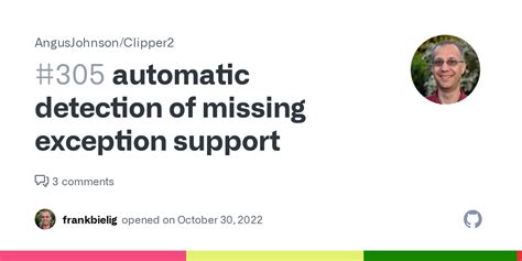 Automatic Detection Of Missing Exception Support · Issue 305