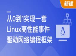 基于C 从 到 手写Linux高性能网络编程框架 超清 超星it
