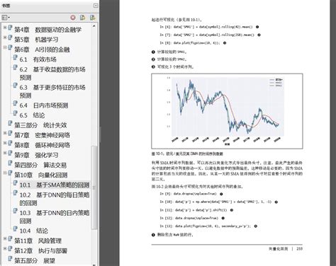 金融人工智能用python实现ai量化交易pdf学习指导代码 哔哩哔哩