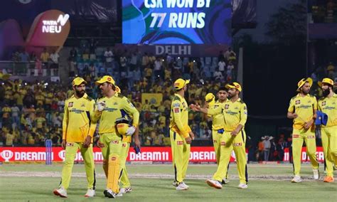 Csk 2nd Team To Qualify For Playoffs