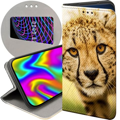 Etui Z Klapką Do Xiaomi Mi 11 Lite 4G 5G Wzory Gepard Cętki Panterka Case Xiaomi Sklep