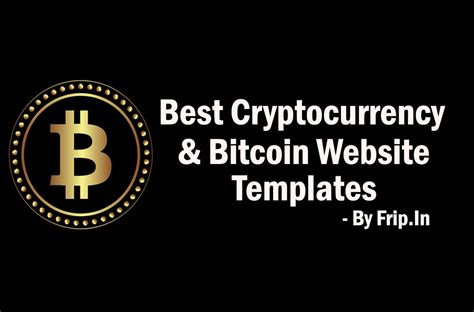 10 best cryptocurrency and bitcoin website templates 2025