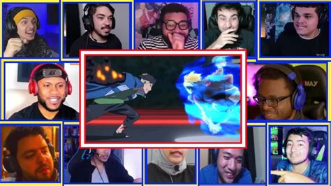 BORUTO VS KAWAKI REACTION MASHUP YouTube