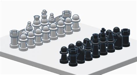 Chess Figures 3d Model By Szeth Download Free Stl Model