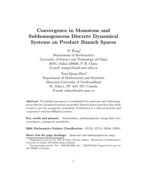 PDF Convergence In Monotone And Subhomogeneous Discrete Dynamical