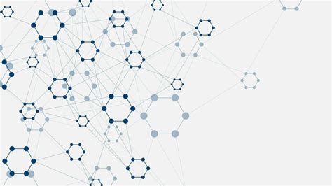Hexagons Shapes Molecular Structure Background Genetic Research
