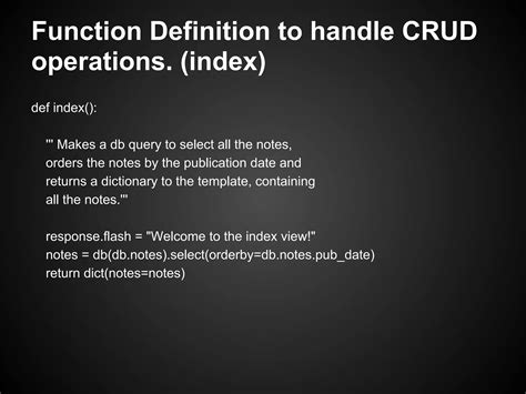 Web2py Tutorial To Create Db Driven Application Pdf