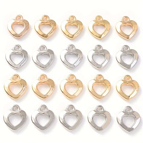 Hollow Heart Shaped Small Pendant Hollow Heart Pendant Temu United