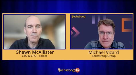 Event Driven Applications To Dominate It Landscape Shawn Mcallister Solace Techstrong Tv