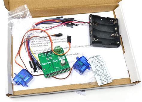 Servo Kit For Raspberry Pi The Pi Hut