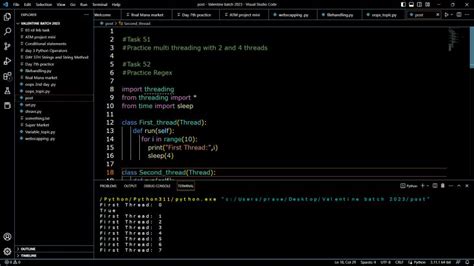 Shravan Adep On Linkedin Task 51 Practice Multi Threading With 2 And 4 Threads Kiran Sagar