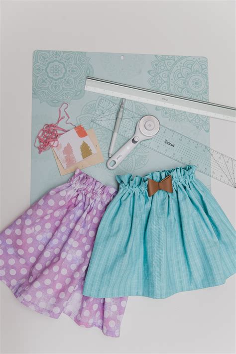 Diy Paper Bag Skirt With Cricut Tools Sew Much Ado