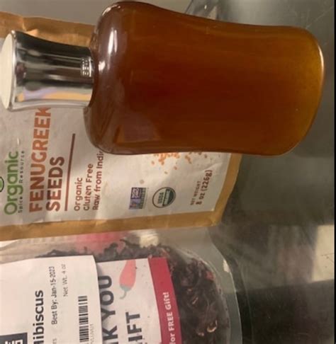 Fenugreek And Hibiscus Super Strong Hair Oil Long Healthy Etsy