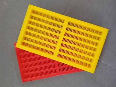 Polyurethane Screen Mats For Industrial Use Feature Easy To Fit