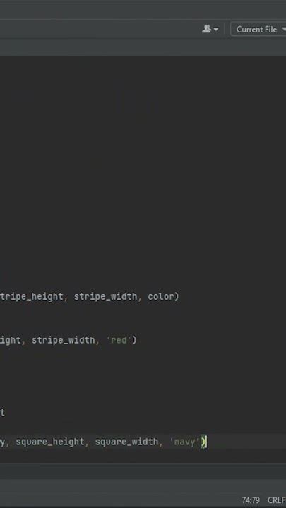 Draw American Flag With Code Turtle Turtle Graphics 24 Shorts Python Pythontutorial