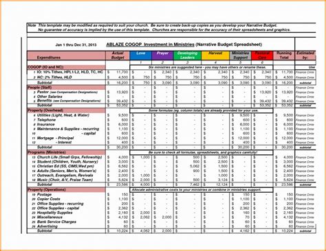 New Construction Estimate Template